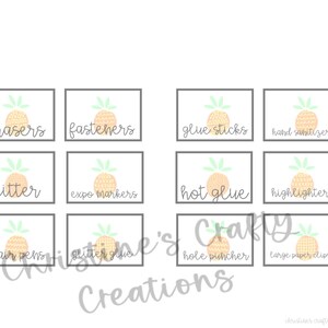 Teacher Toolbox Labels L Editable - Etsy