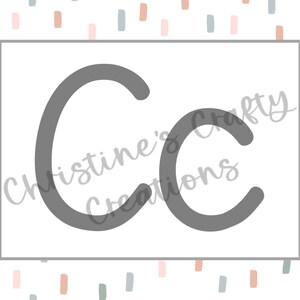 BOHO Alphabet Posters - Etsy