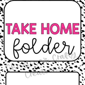 Cactus Student Folder Covers L Editable - Etsy