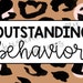 Leopard Behavior Chart L Editable Clip Chart - Etsy