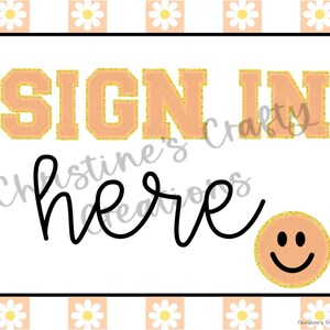 Retro Daisy Meet the Teacher Packet L Editable Materials - Etsy