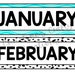 Groovy Leopard and Dalmatian Calendar Labels L Editable - Etsy