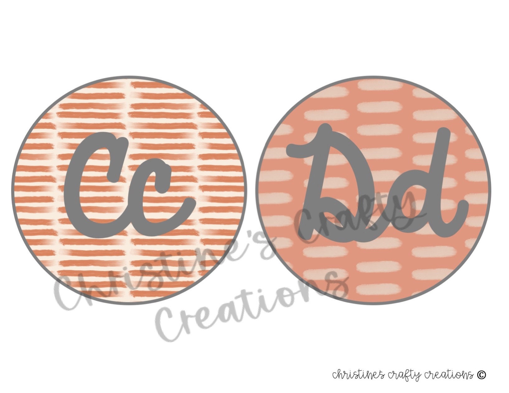 Rustic Boho Word Wall Letters - Etsy