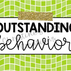 Groovy Leopard and Dalmatian Behavior Chart L Editable Clip Chart - Etsy
