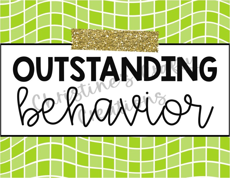 Groovy Leopard and Dalmatian Behavior Chart L Editable Clip Chart - Etsy