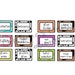 Groovy Leopard and Dalmatian Toolbox Labels L Editable - Etsy