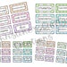 Retro Daisy Toolbox Labels L Editable - Etsy