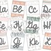 BOHO Alphabet Posters - Etsy