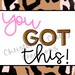 Leopard Motivational Posters - Etsy