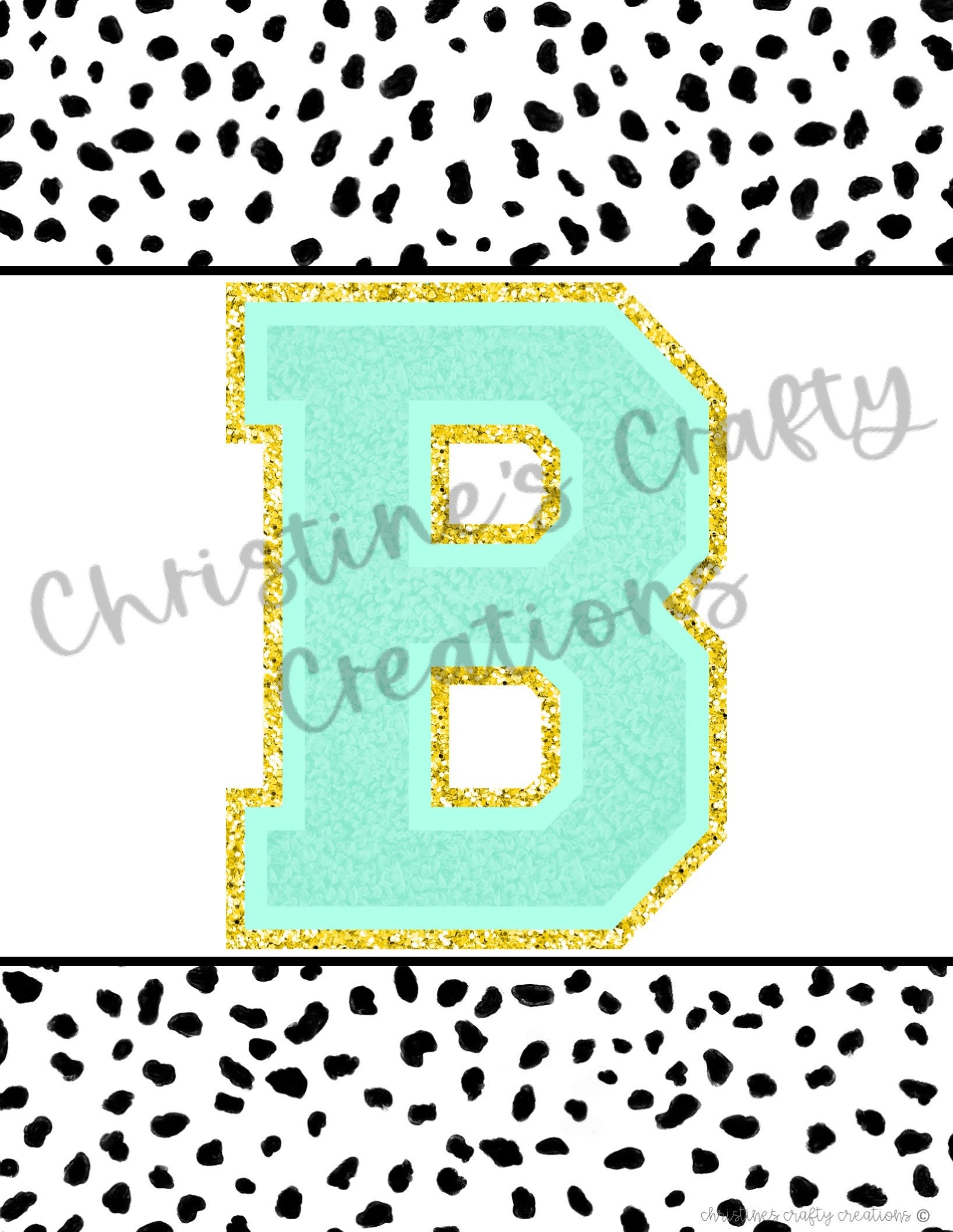 Groovy Leopard and Dalmatian Alphabet Posters - Etsy