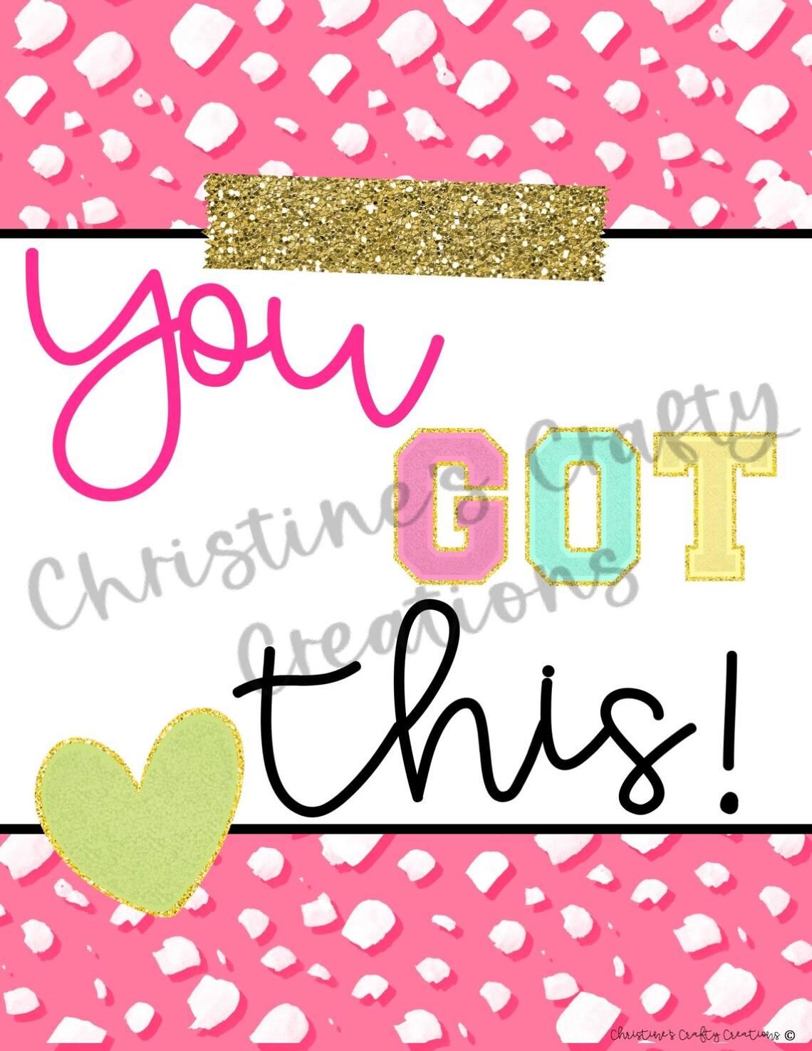 Groovy Leopard and Dalmatian Motivational Posters - Etsy