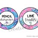 Preppy and Tropical Class Jobs L Editable - Etsy