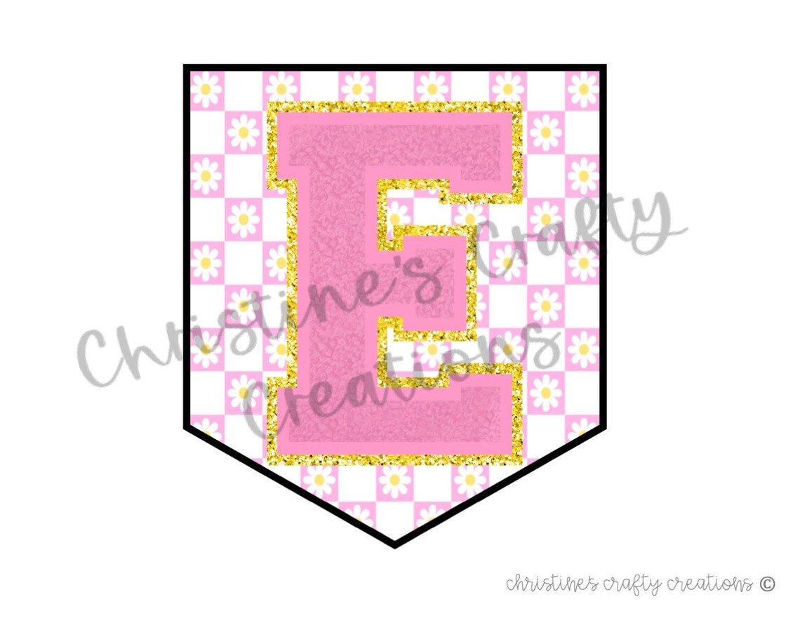 Retro Daisy Welcome Sign L Editable Door Name Labels L Bulletin Board ...