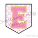Retro Daisy Welcome Sign L Editable Door Name Labels L Bulletin Board ...