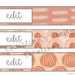Rustic Boho 10 Drawer Labels L Editable - Etsy