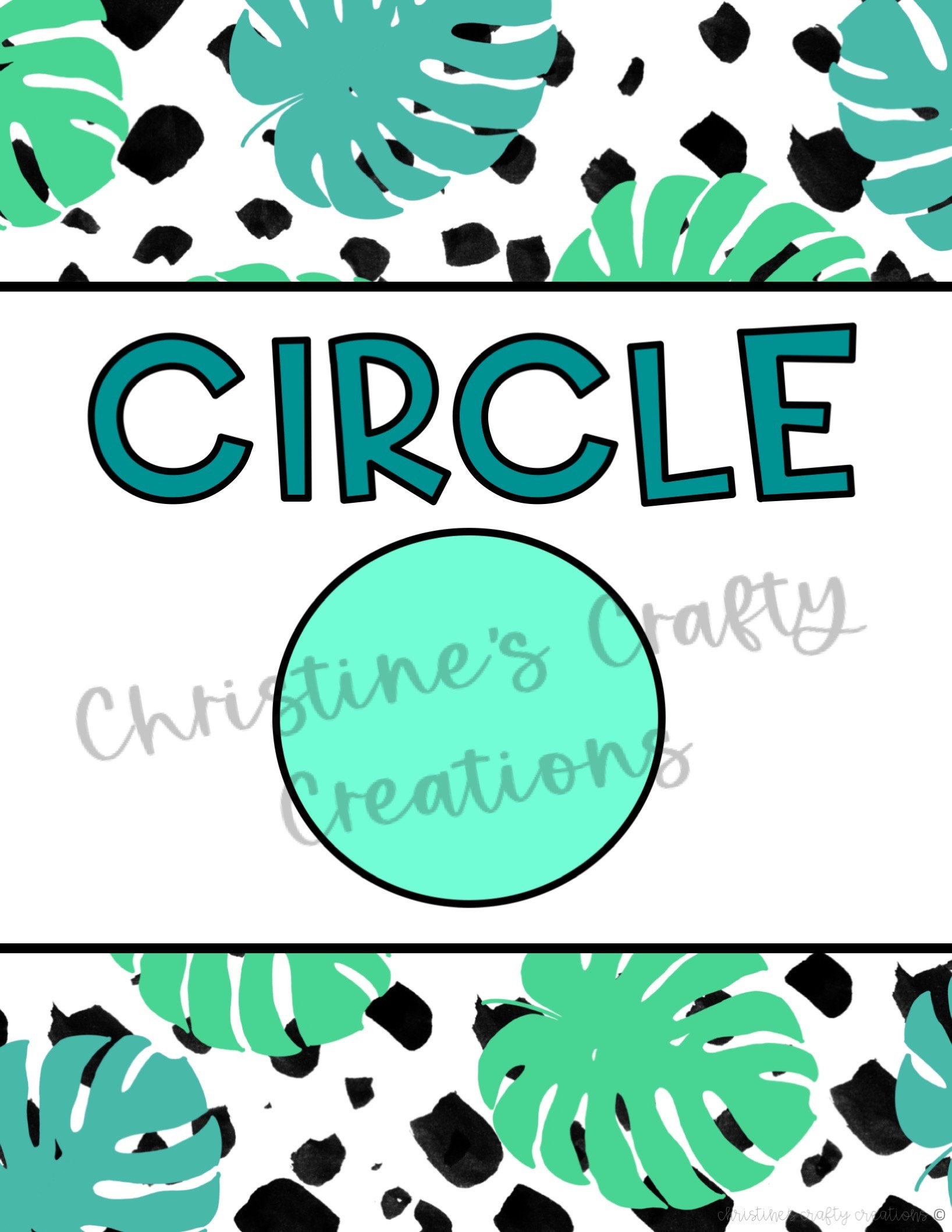 Tropical Leaves 2D Shape Posters - Etsy