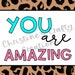 Groovy Leopard and Dalmatian Motivational Posters - Etsy