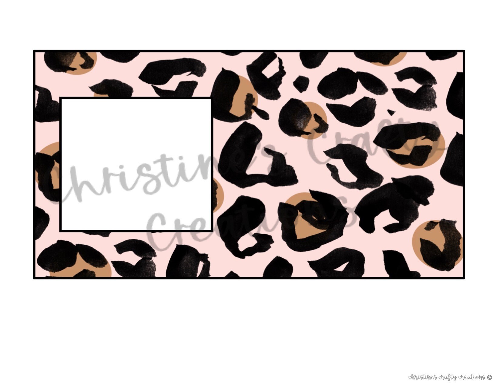 Leopard 12 Drawer Labels L Editable - Etsy