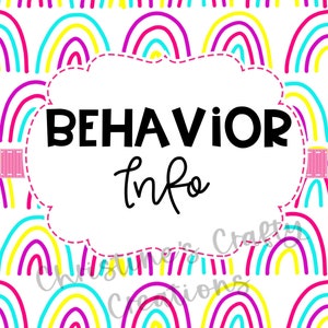 Bright Rainbow Boho Binder Covers and Spines L Editable - Etsy