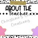 Groovy Leopard and Dalmatian Meet the Teacher Powerpoint L Editable - Etsy