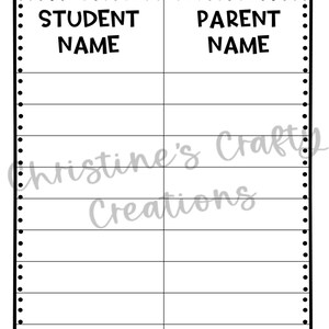 Preppy Dalmatian Meet the Teacher Packet L Editable Materials - Etsy
