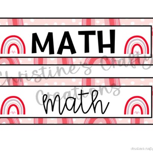 Valentine's Day Learning Targets Posters L Editable - Etsy