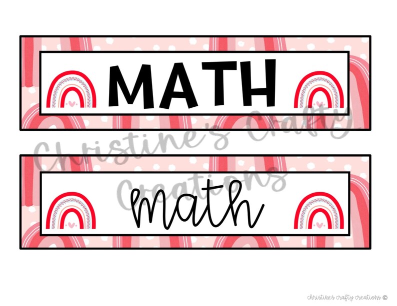 Valentine's Day Learning Targets Posters L Editable - Etsy