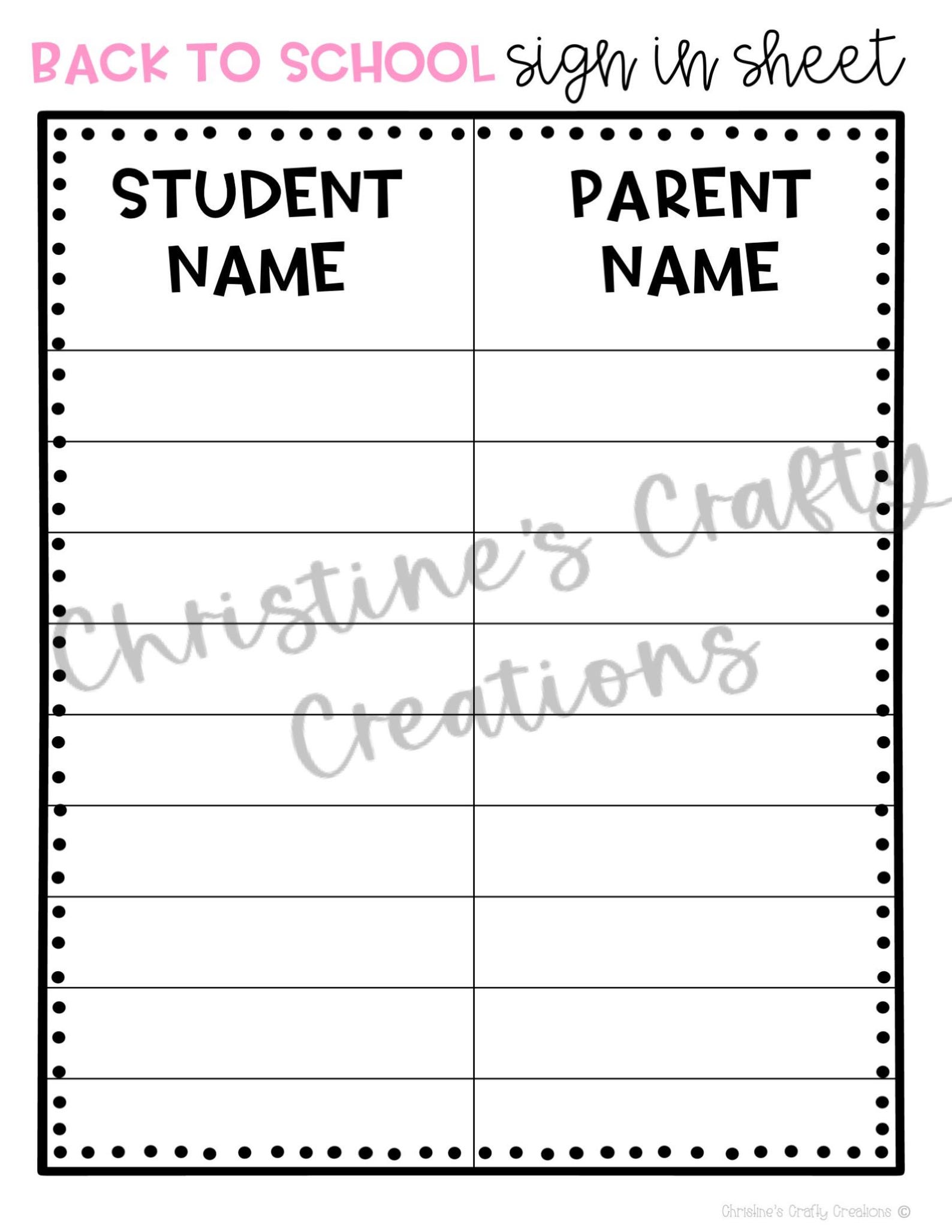 Coquette Bows and Pencils Meet the Teacher Packet L Editable Materials ...