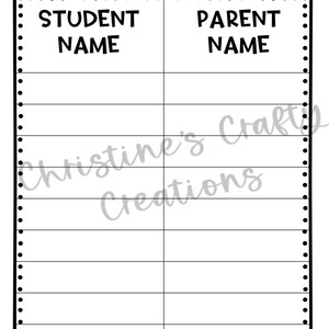 Coquette Bows and Pencils Meet the Teacher Packet L Editable Materials ...