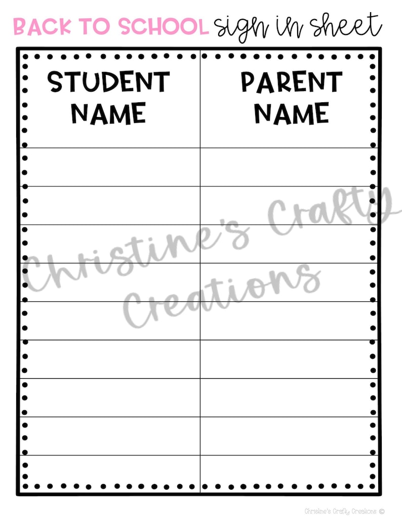 Coquette Bows and Pencils Meet the Teacher Packet L Editable Materials ...