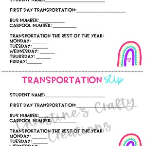 Meet the Teacher Night L Editable Forms and Materials L Bright Rainbow ...