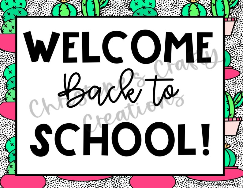 Meet the Teacher Powerpoint L Editable Cactus Theme - Etsy