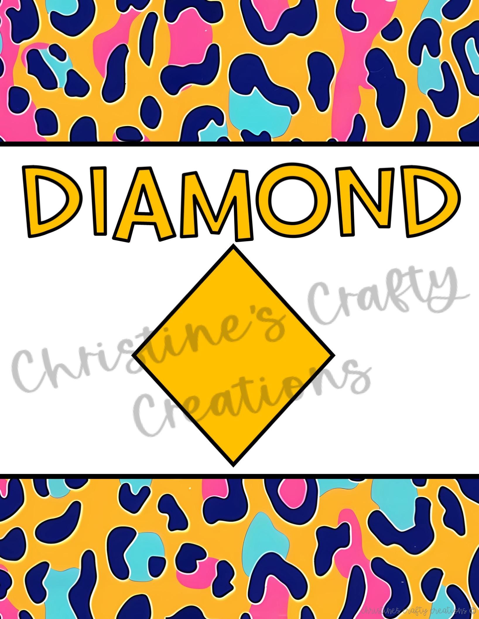 Rainbow Leopard 2D Shape Posters - Etsy