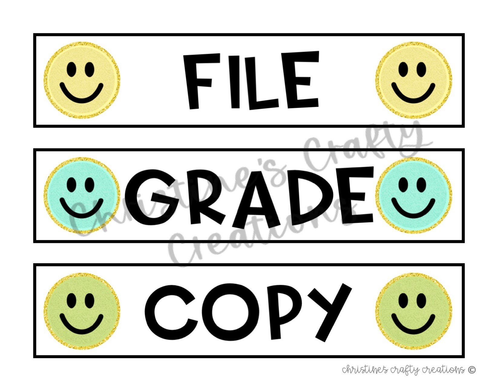 Groovy Leopard and Dalmatian 10 Drawer Labels L Editable - Etsy