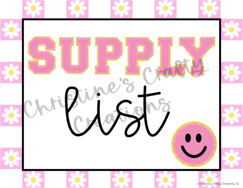 Retro Daisy Meet the Teacher Packet L Editable Materials - Etsy