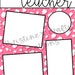 Groovy Leopard and Dalmatian Meet the Teacher Page L Editable - Etsy