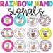 Bright Rainbow Boho Classroom Rules Posters L Editable - Etsy