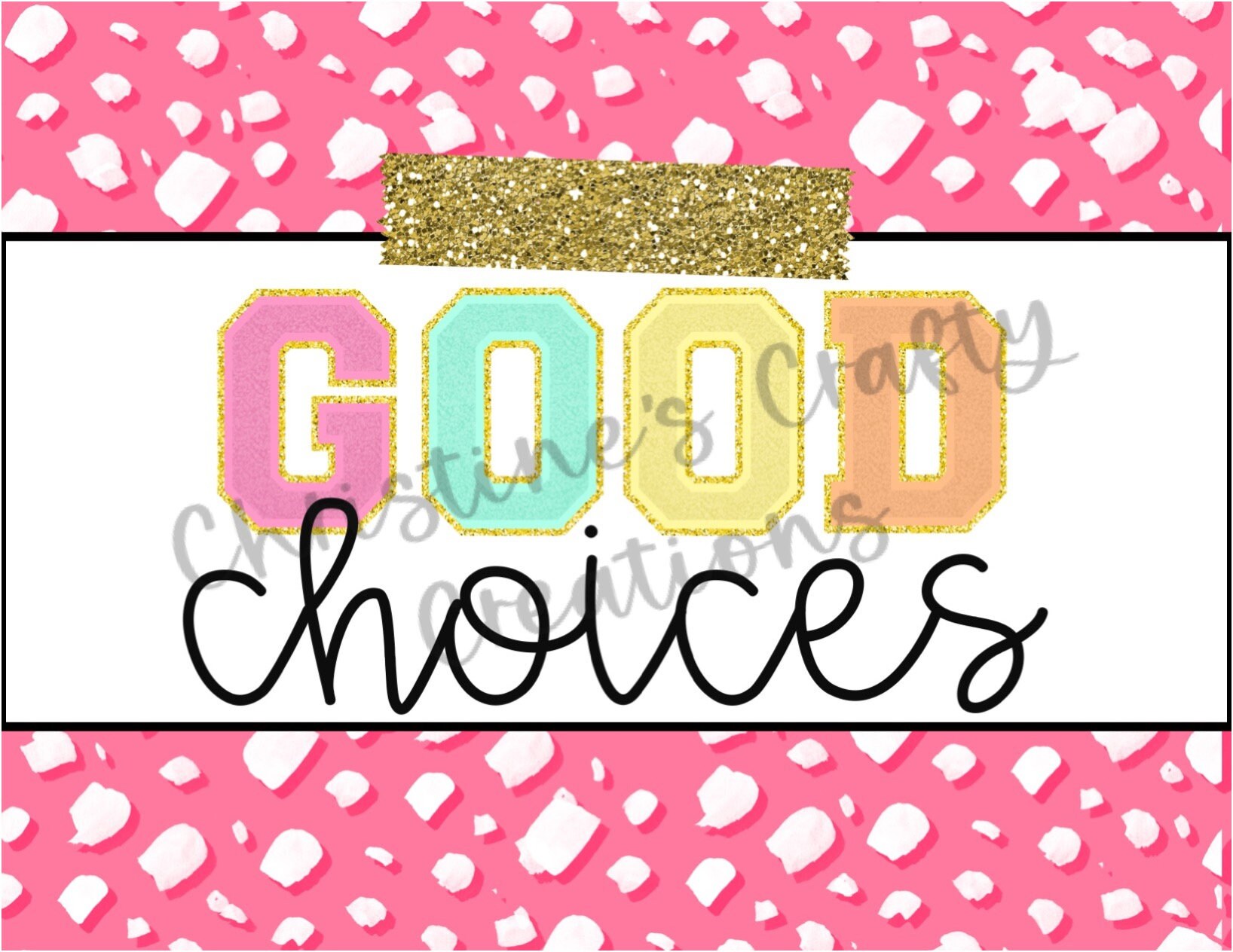 Groovy Leopard and Dalmatian Behavior Chart L Editable Clip Chart - Etsy