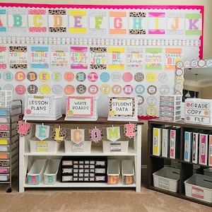 Groovy Leopard and Dalmatian Classroom Decor Bundle - Etsy