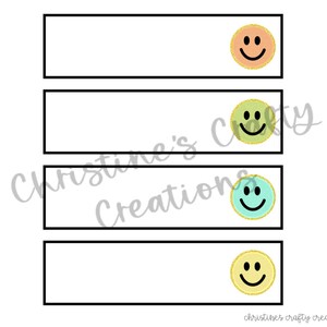 Groovy Leopard and Dalmatian Drawer Labels L Editable - Etsy