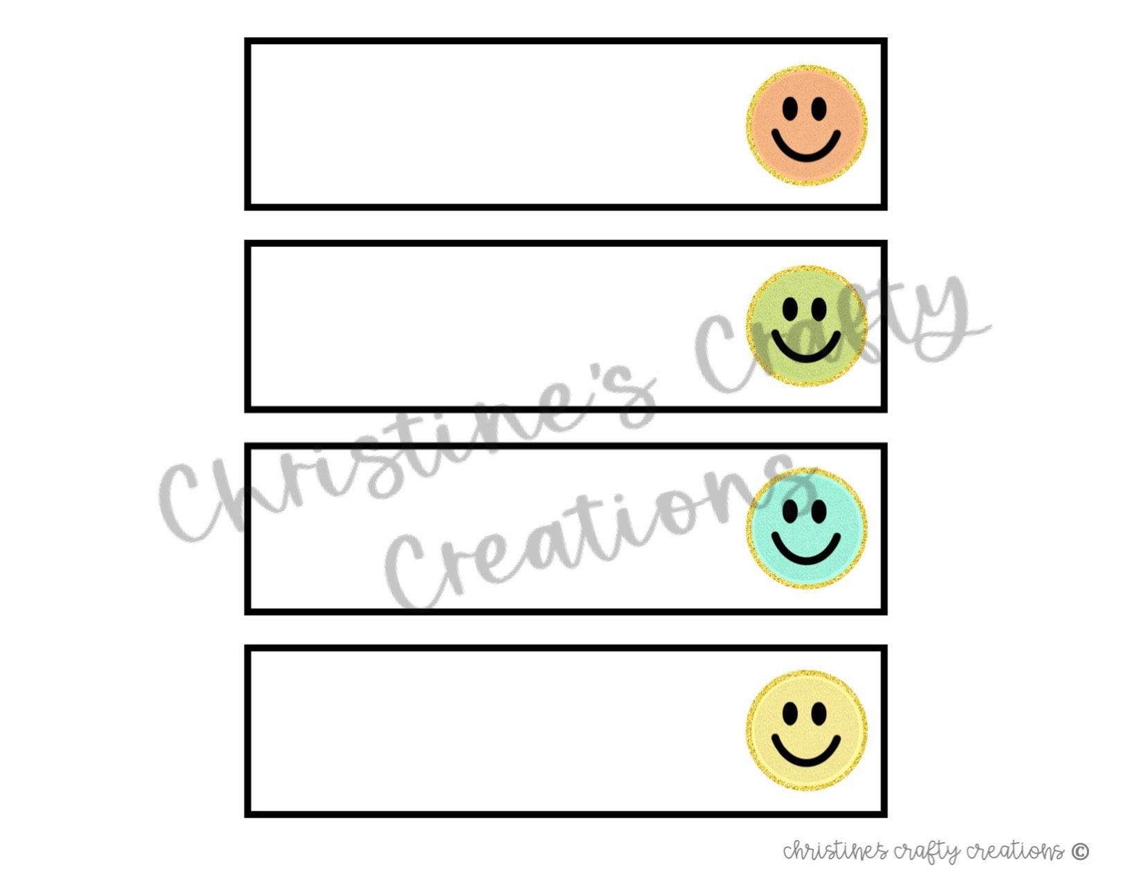 Groovy Leopard and Dalmatian Drawer Labels L Editable - Etsy