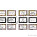 Coquette Bows and Pencils Toolbox Labels L Editable - Etsy