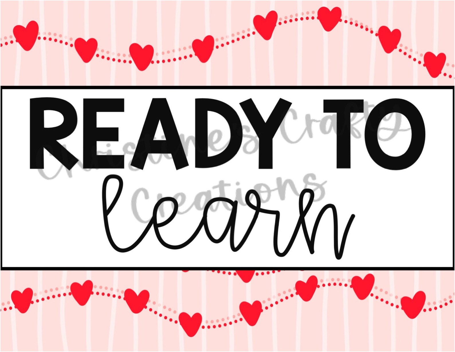 Valentine's Day Behavior Chart L Editable Clip Chart - Etsy