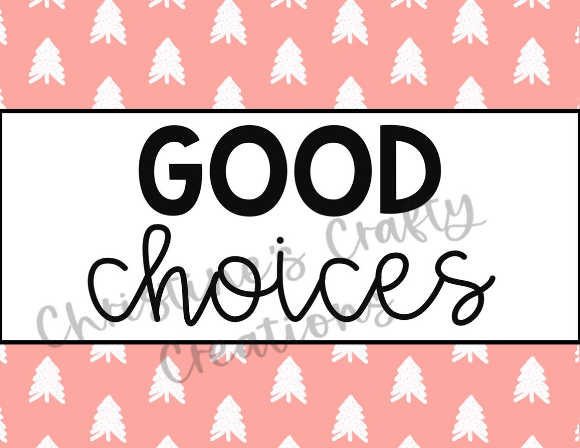 Christmas Behavior Chart L Editable Clip Chart - Etsy