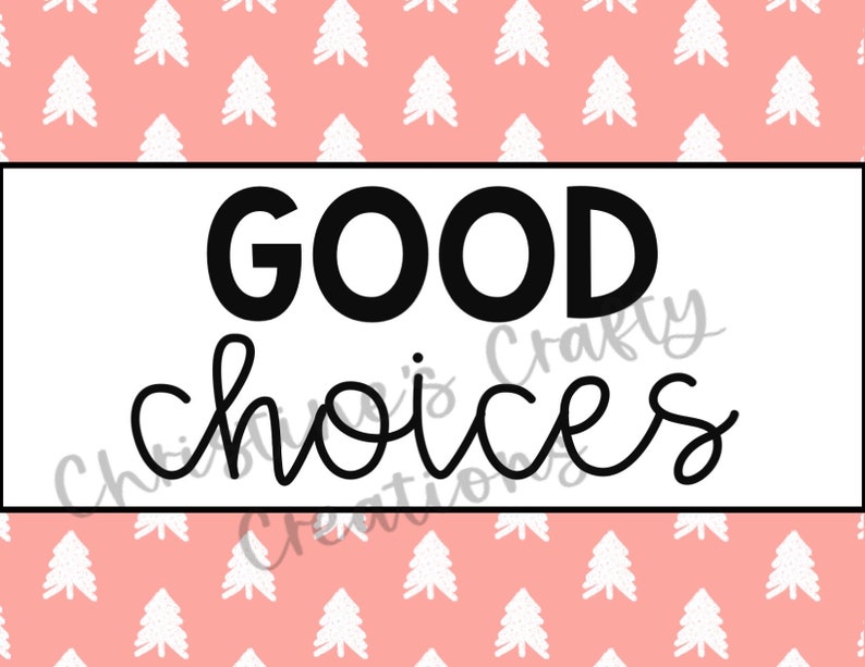 Christmas Behavior Chart L Editable Clip Chart - Etsy