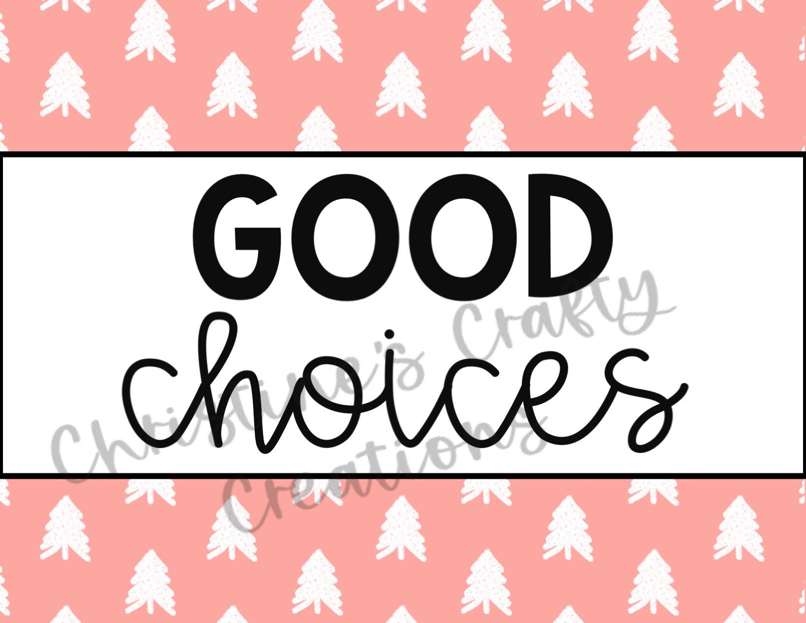 Christmas Behavior Chart L Editable Clip Chart - Etsy