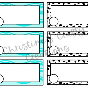 Groovy Leopard and Dalmatian Birthday Chart L Editable - Etsy