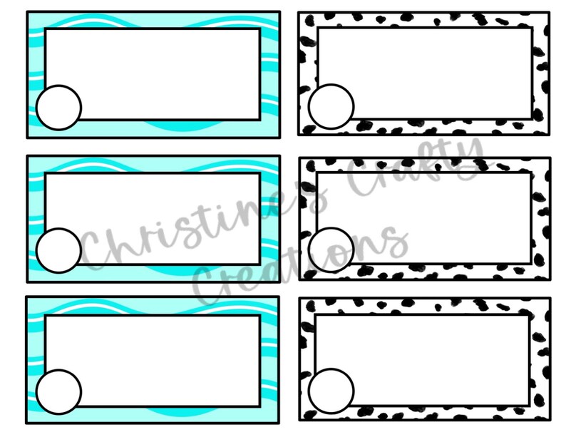 Groovy Leopard and Dalmatian Birthday Chart L Editable - Etsy