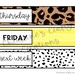 Groovy Leopard 10 Drawer Labels L Editable - Etsy