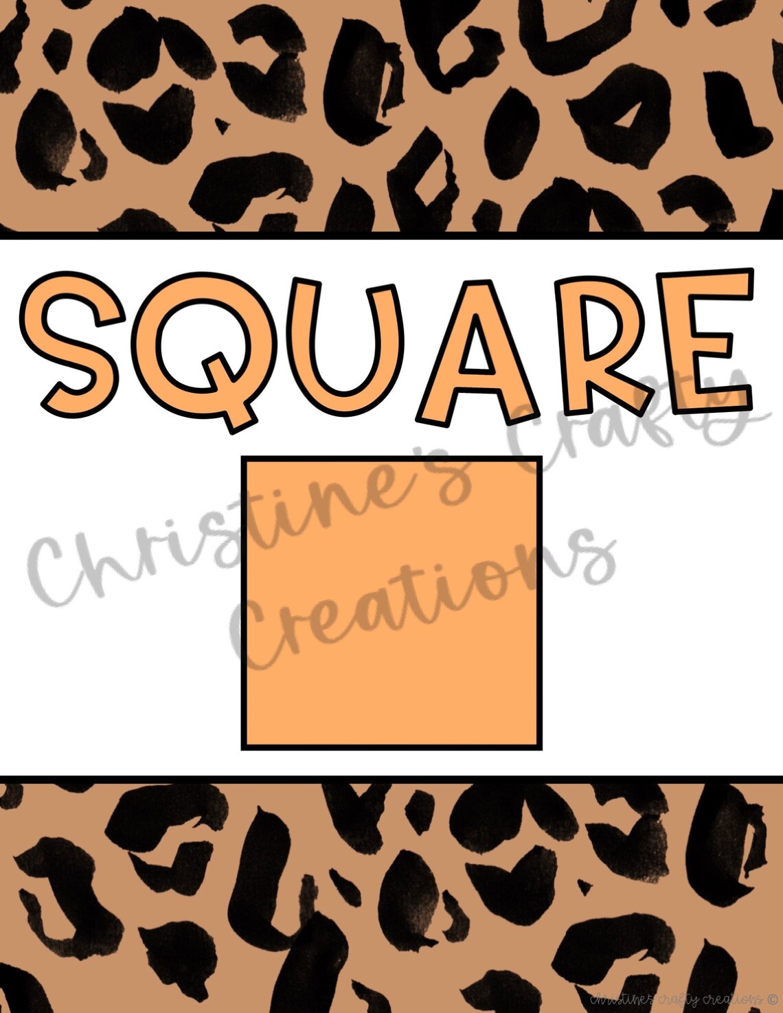 Groovy Leopard and Dalmatian 2D Shape Posters - Etsy